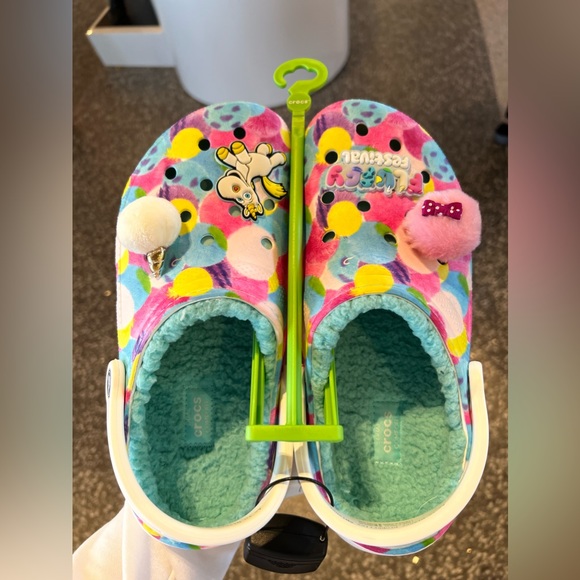 Disney | Shoes | Disney X Crocs Pixar Toy Story Fluffy Festival Unicorn ...